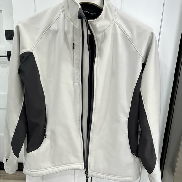 Jackets & Coats | Fossa Unisex Jacket In Cream And Gray Size M | Poshmark